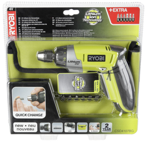 Ryobi CSD 4107 BG 1x1,2 Ah Li Akkuschrauber (5133000139) im ...