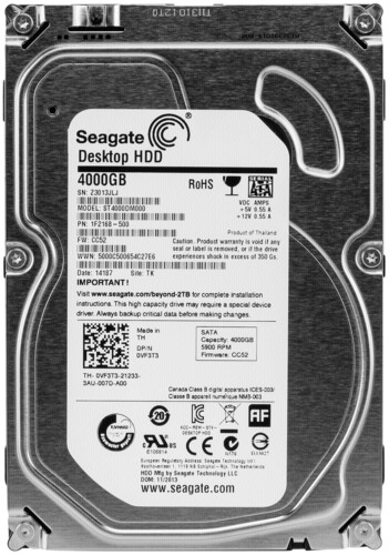 Seagate Barracuda ST 4000 DM 000 3,5 4000GB ST4000DM000 (ST4000DM000 ...