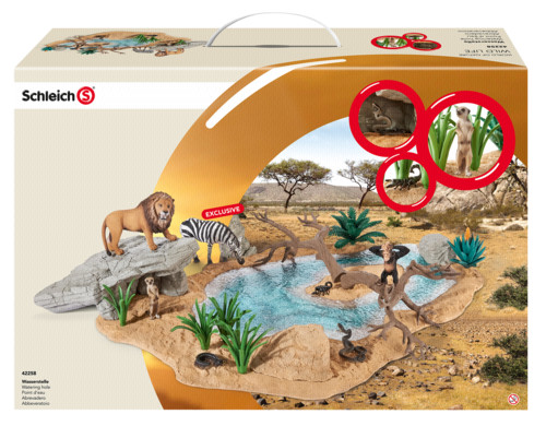 Schleich Wild Life 42258 Wasserstelle (42258) im MillionStore zum Preis ...
