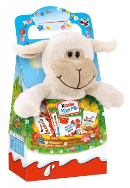 KINDER MAXI MIX PLUESCH 133G FERR (1 Packung) im MillionStore zum Preis ...